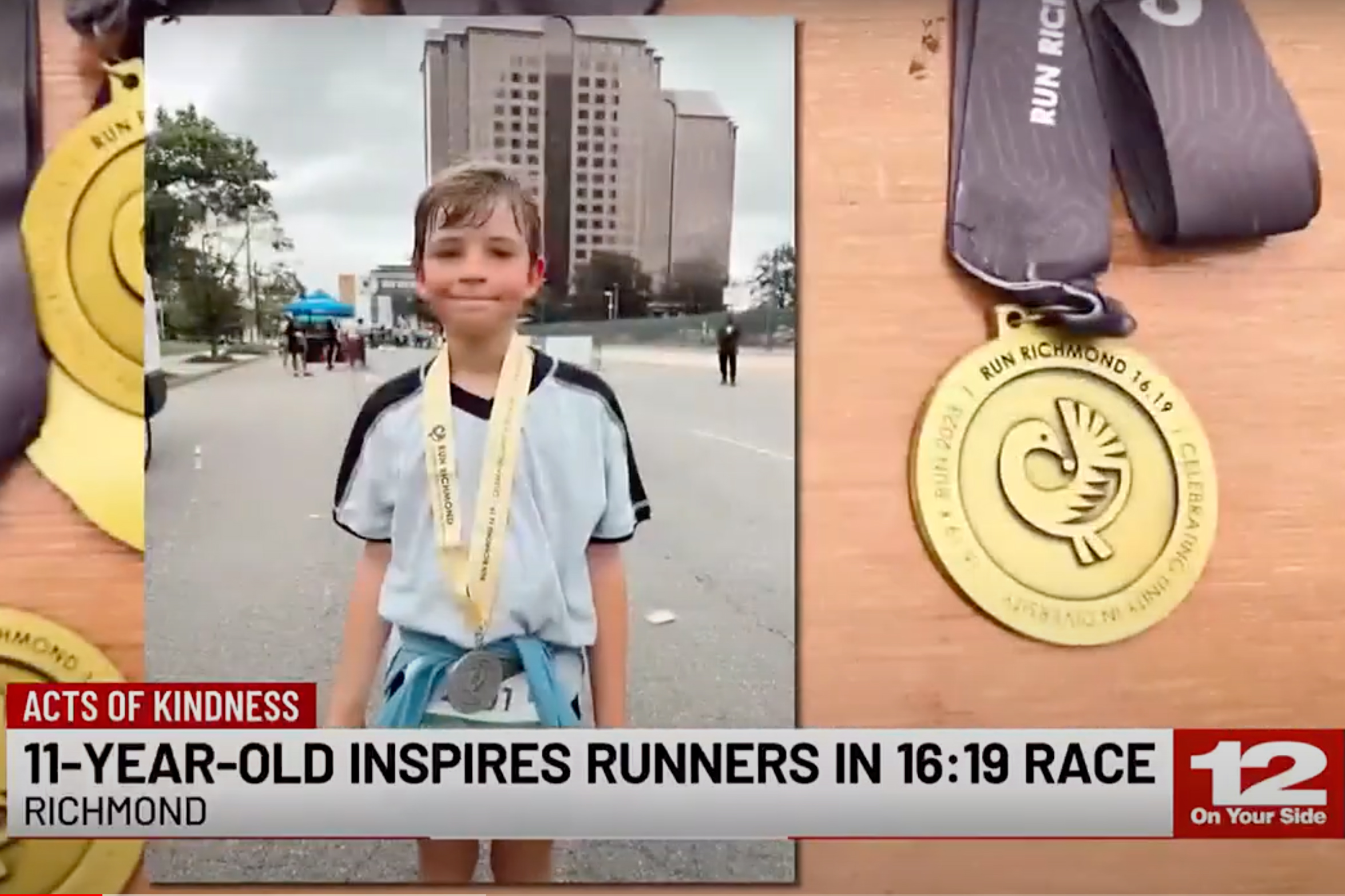 NBC12: Acts of Kindness Award - Run Richmond 16.19